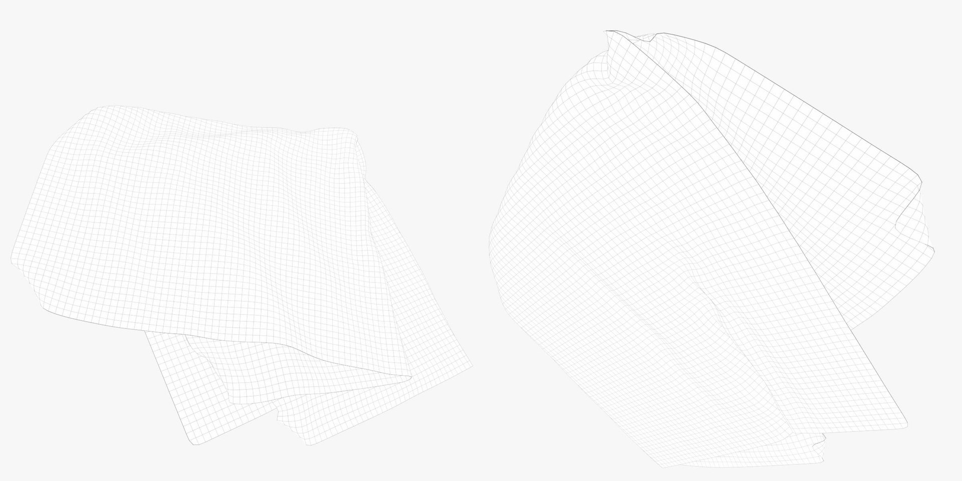 3D Folded Fabric Model - TurboSquid 1984539