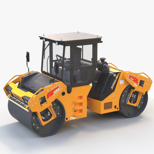 Road Roller 1 3D 모델 - TurboSquid 2004241