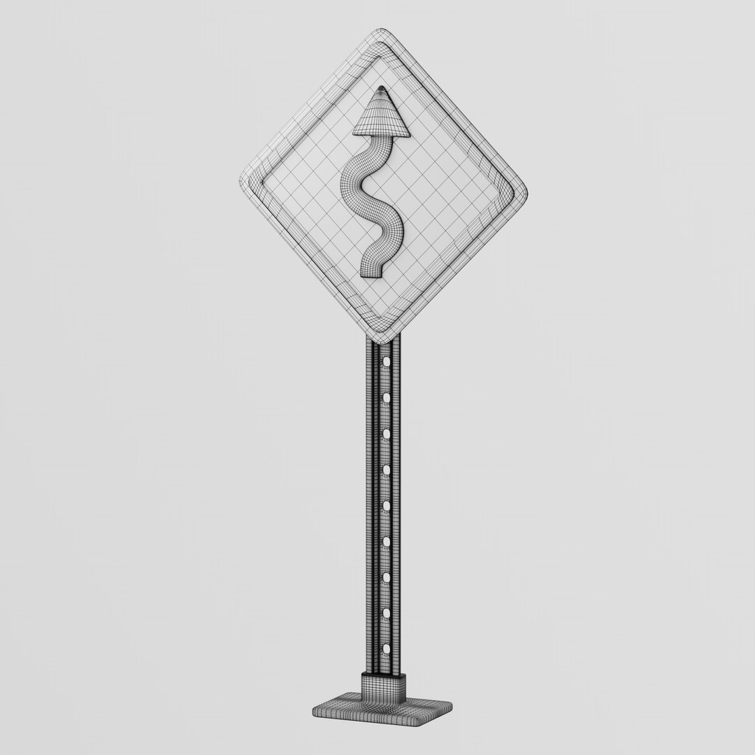 3D Caution Signs - Claymation Style - TurboSquid 2111544
