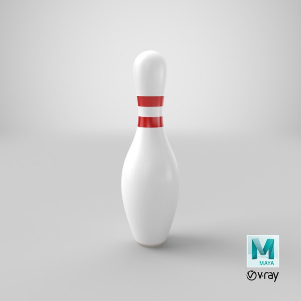 3D bowling pin - TurboSquid 1595216