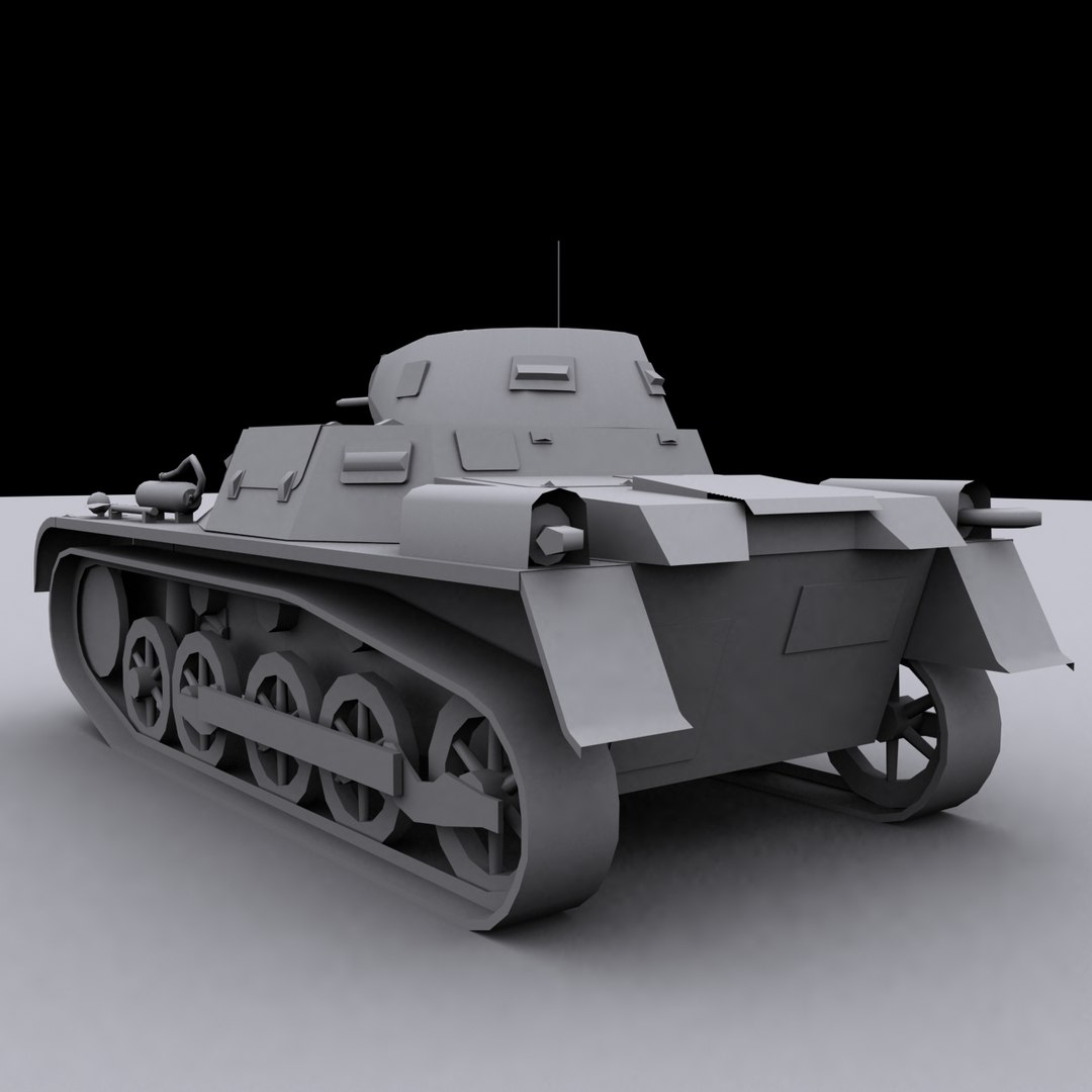 3d Panzer 1a Model