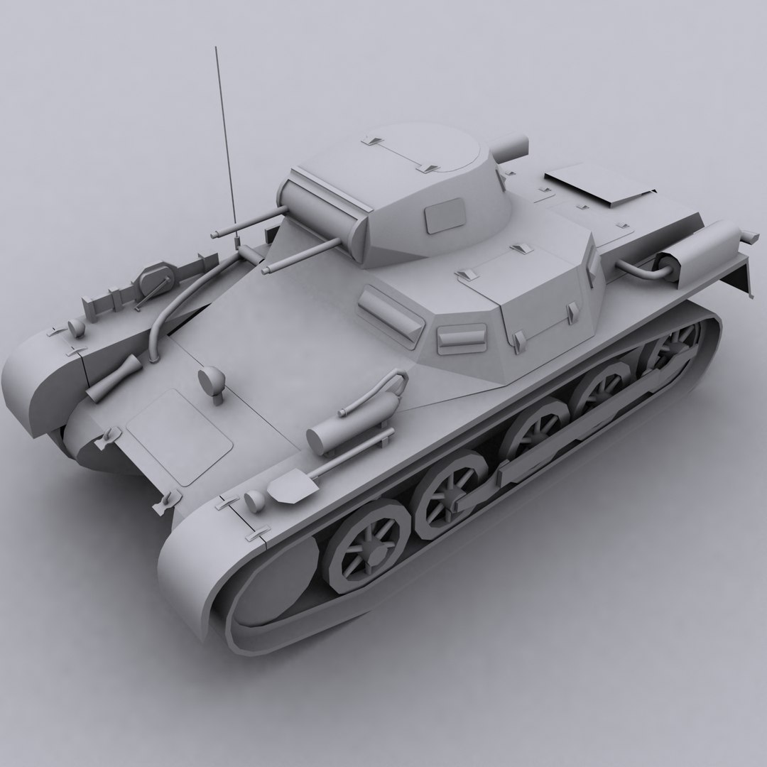 3d Panzer 1a Model