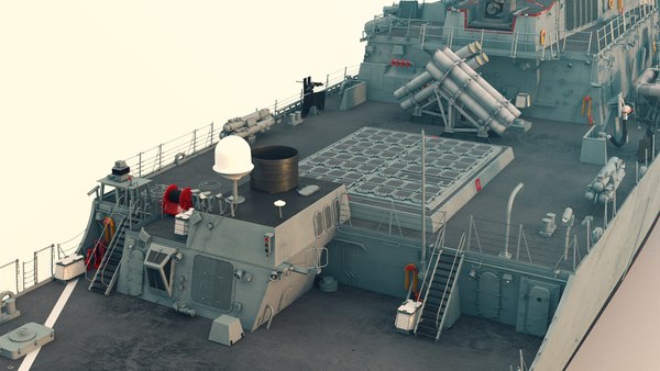 3D uss barry ddg helicopter - TurboSquid 1454006