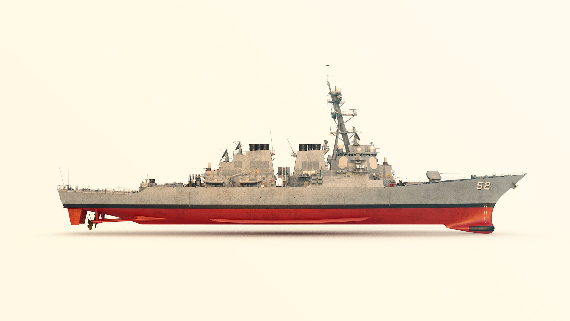 3D uss barry ddg helicopter - TurboSquid 1454006