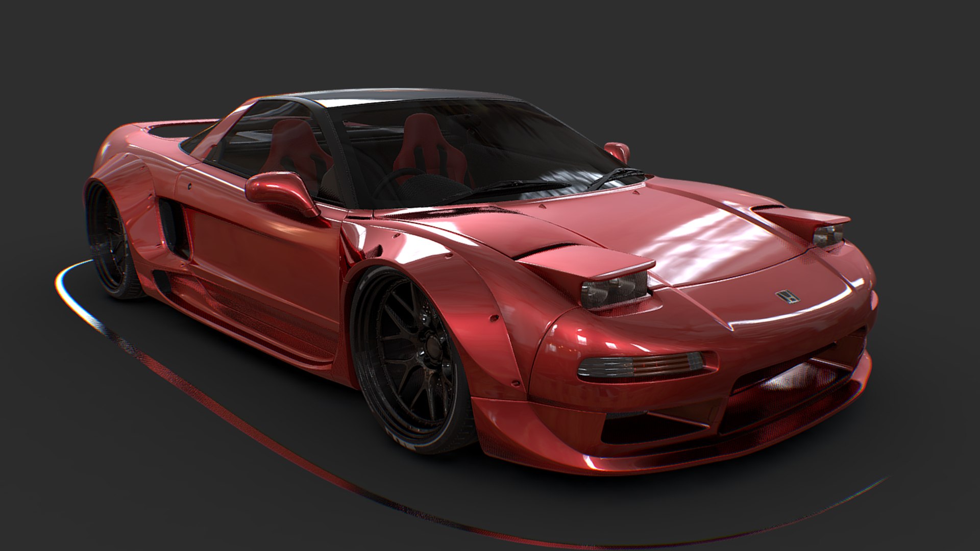 Honda NSX NA1 Model - TurboSquid 2084068