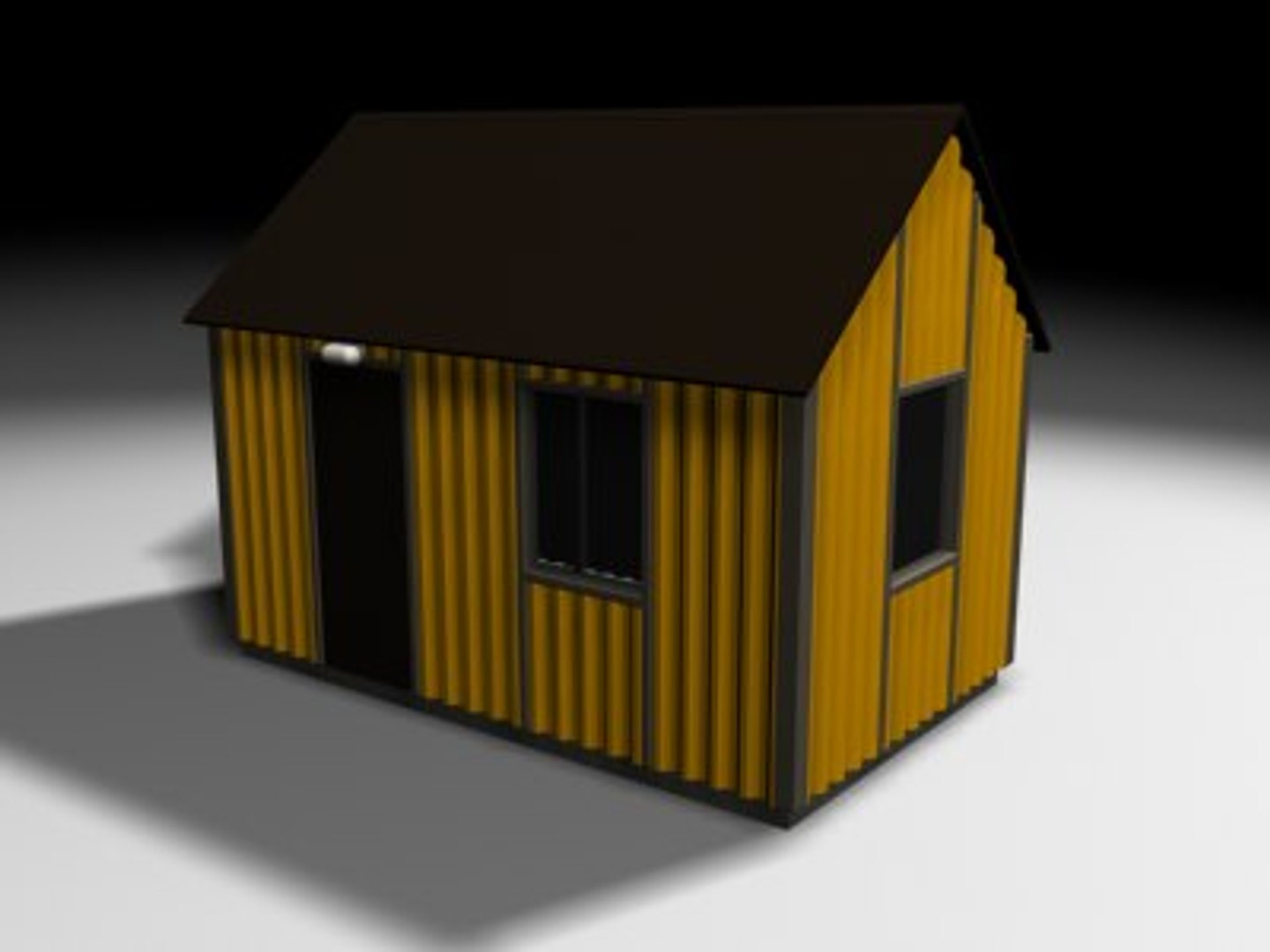 Shed House 3d Model