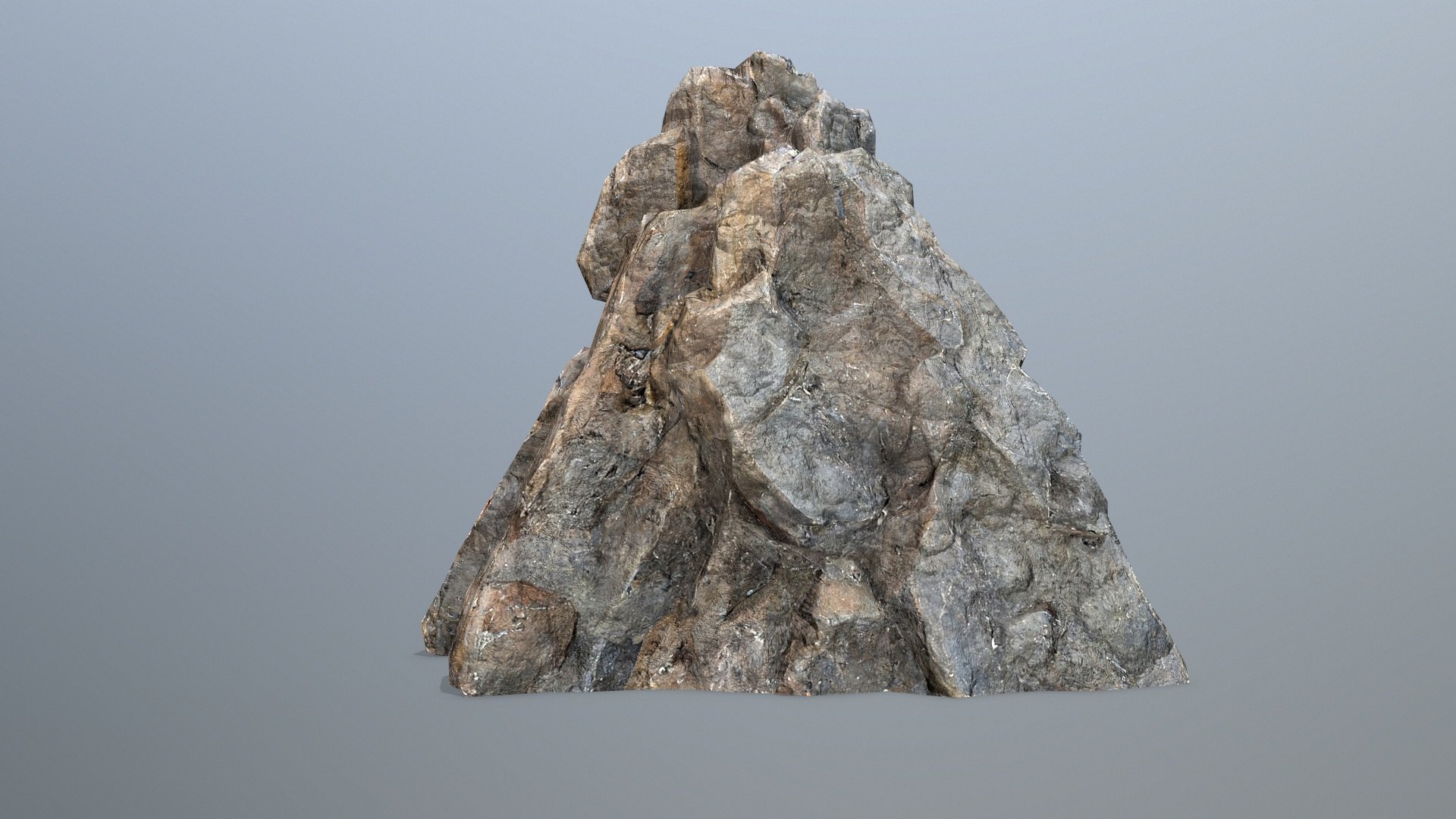 3D Cliff Rocks Model - TurboSquid 2254412