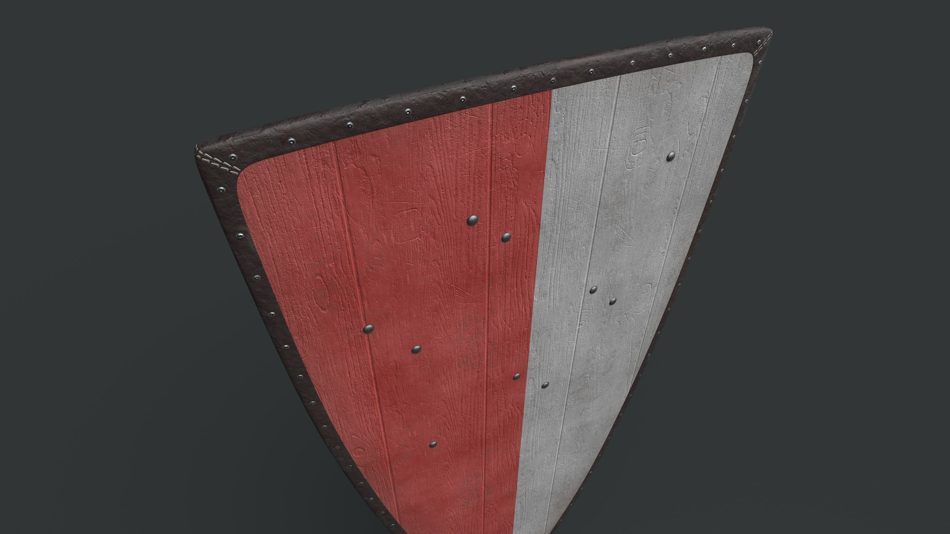 3D Model Medieval Kite Shield - TurboSquid 2017801