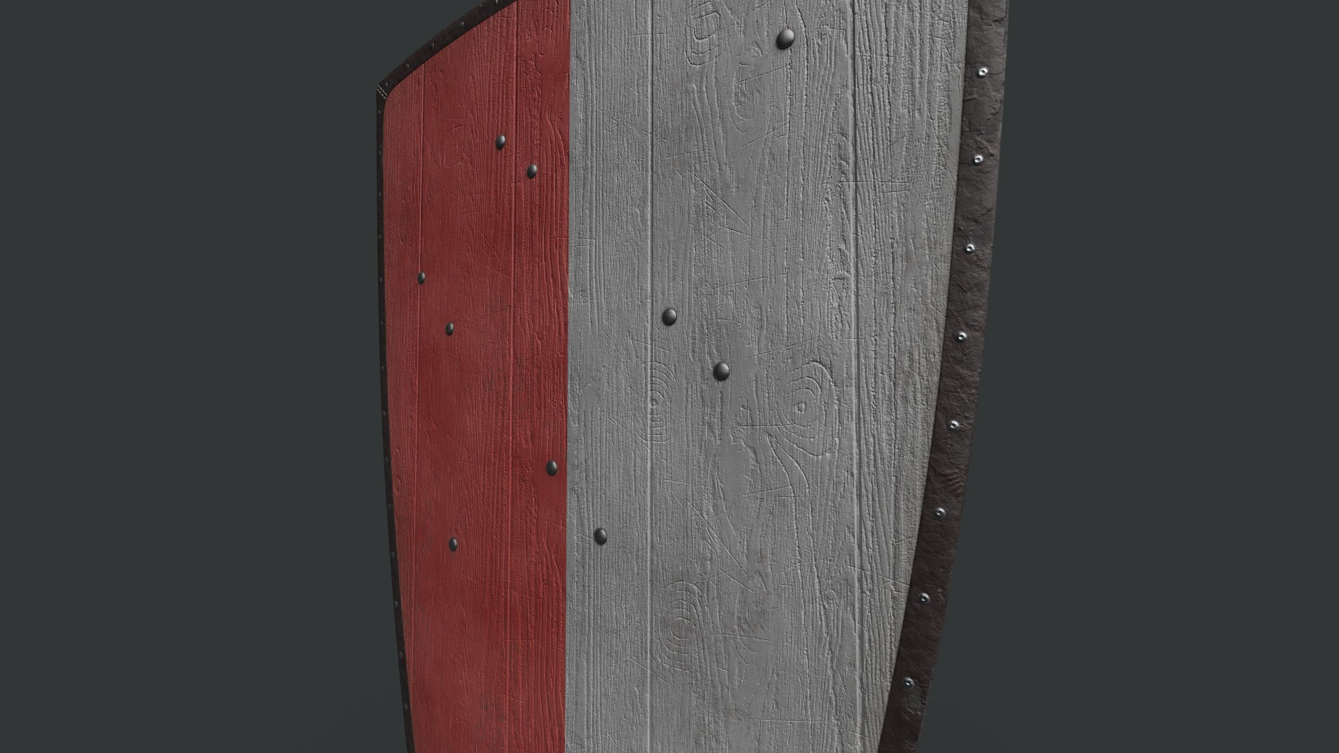3D Model Medieval Kite Shield - TurboSquid 2017801