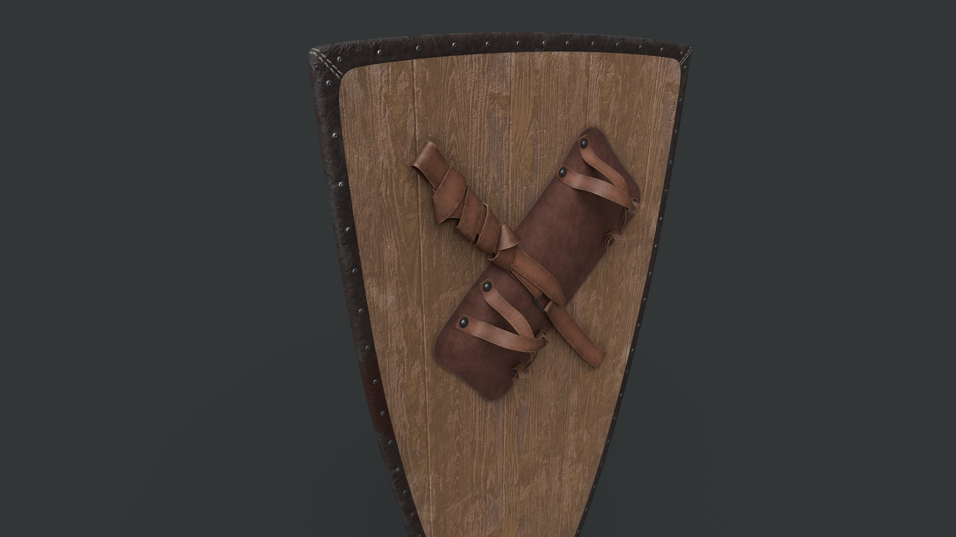 3D Model Medieval Kite Shield - TurboSquid 2017801