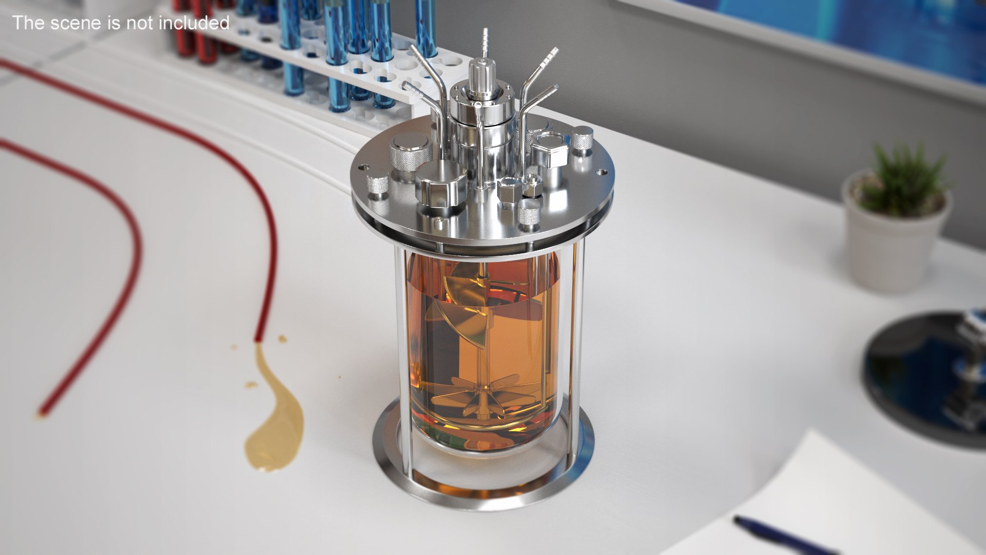 3D model Small Glass Bioreactor - TurboSquid 2005917