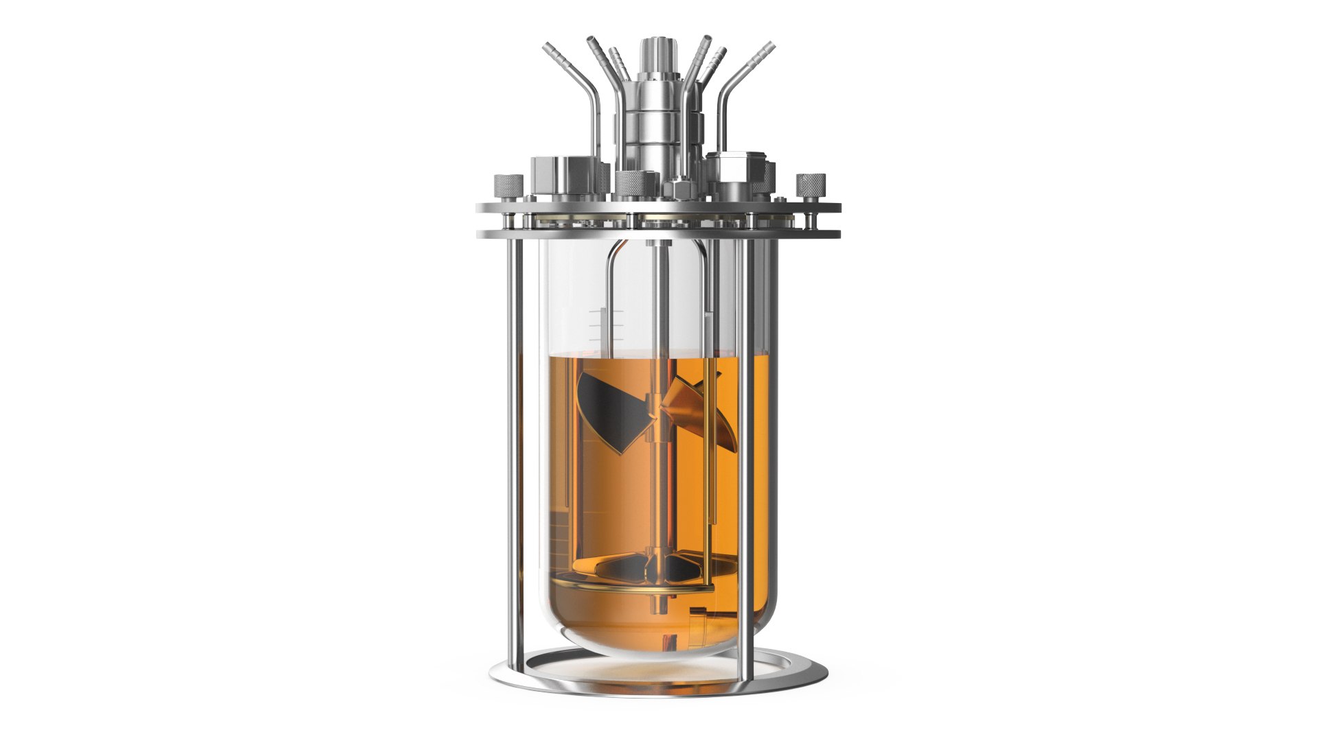 3D model Small Glass Bioreactor - TurboSquid 2005917