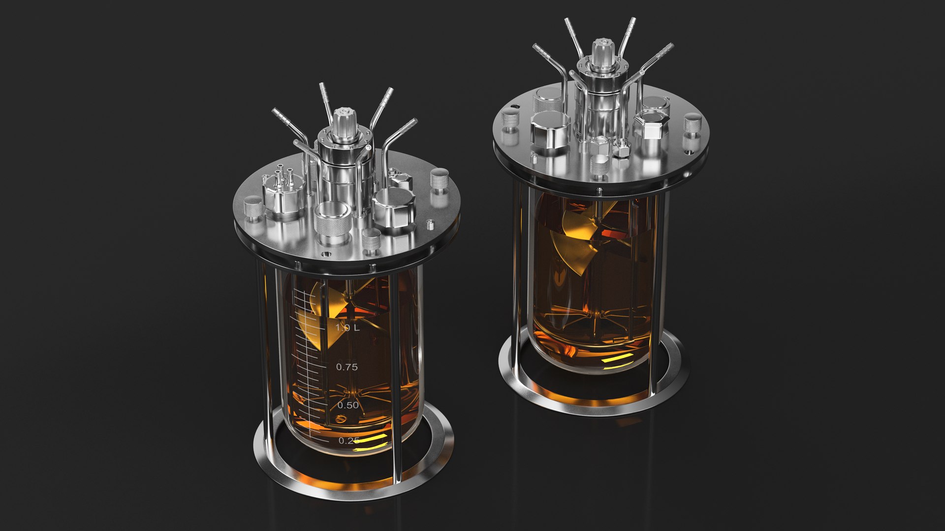 3D model Small Glass Bioreactor - TurboSquid 2005917