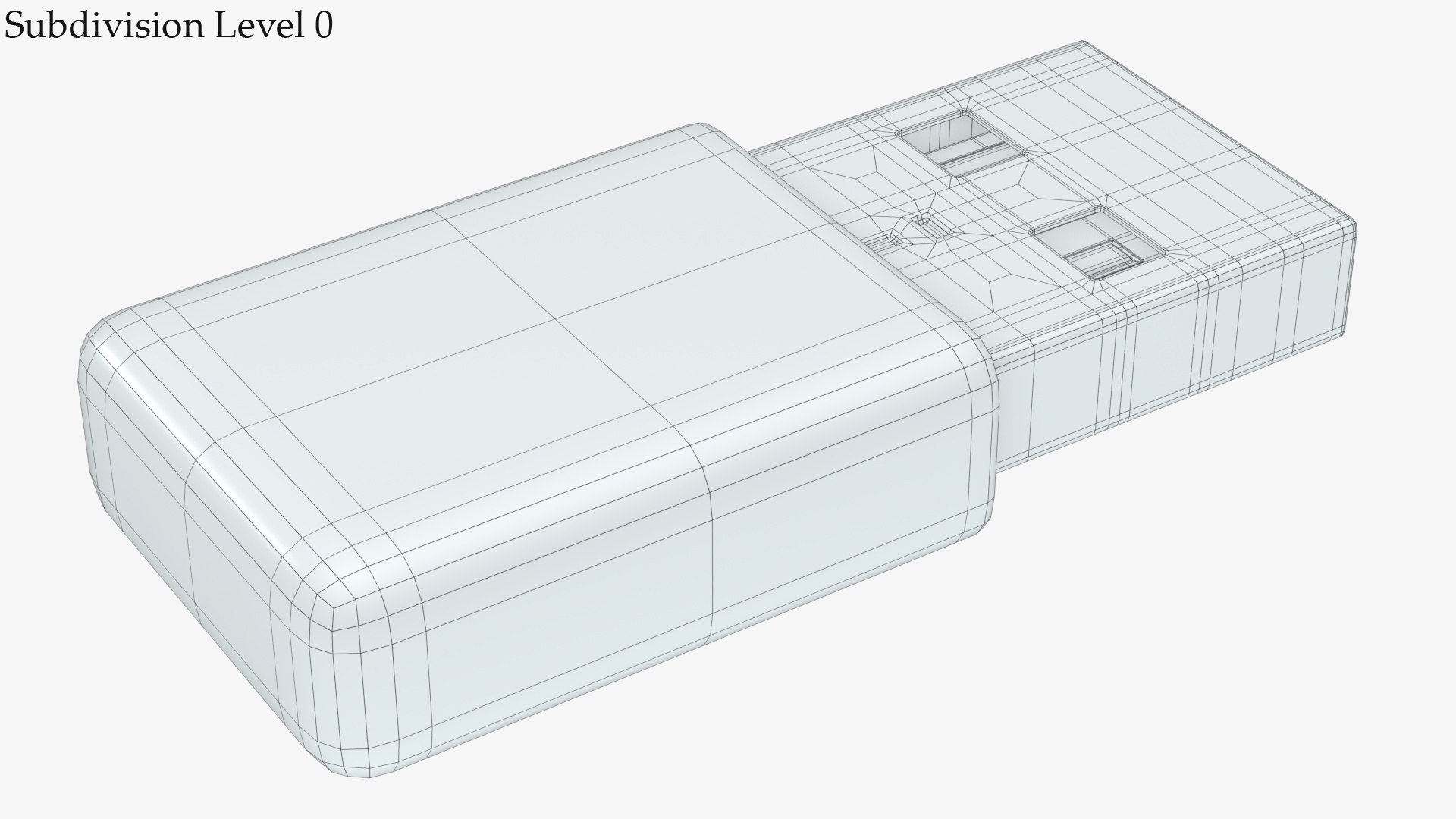 3D USB Type A Connector 1 model - TurboSquid 1870909