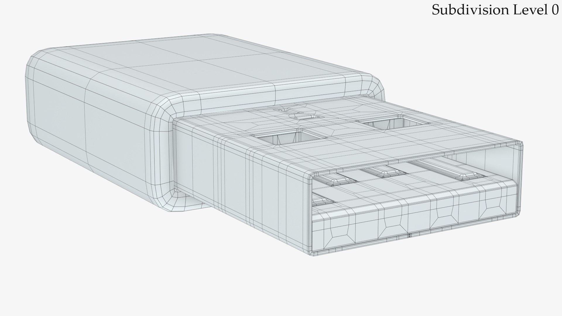 3D USB Type A Connector 1 Model - TurboSquid 1870909