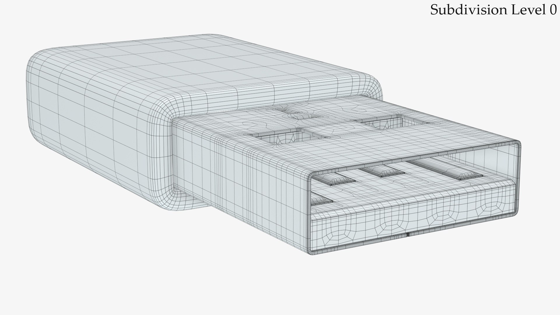 3d Usb Type A Connector 1 Model Turbosquid 1870909