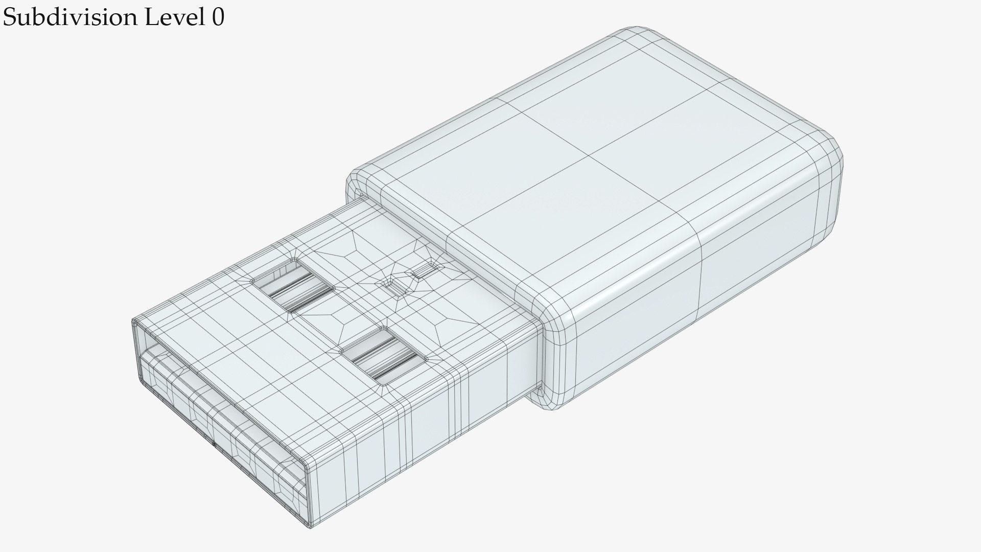 3D USB Type A Connector 1 Model - TurboSquid 1870909