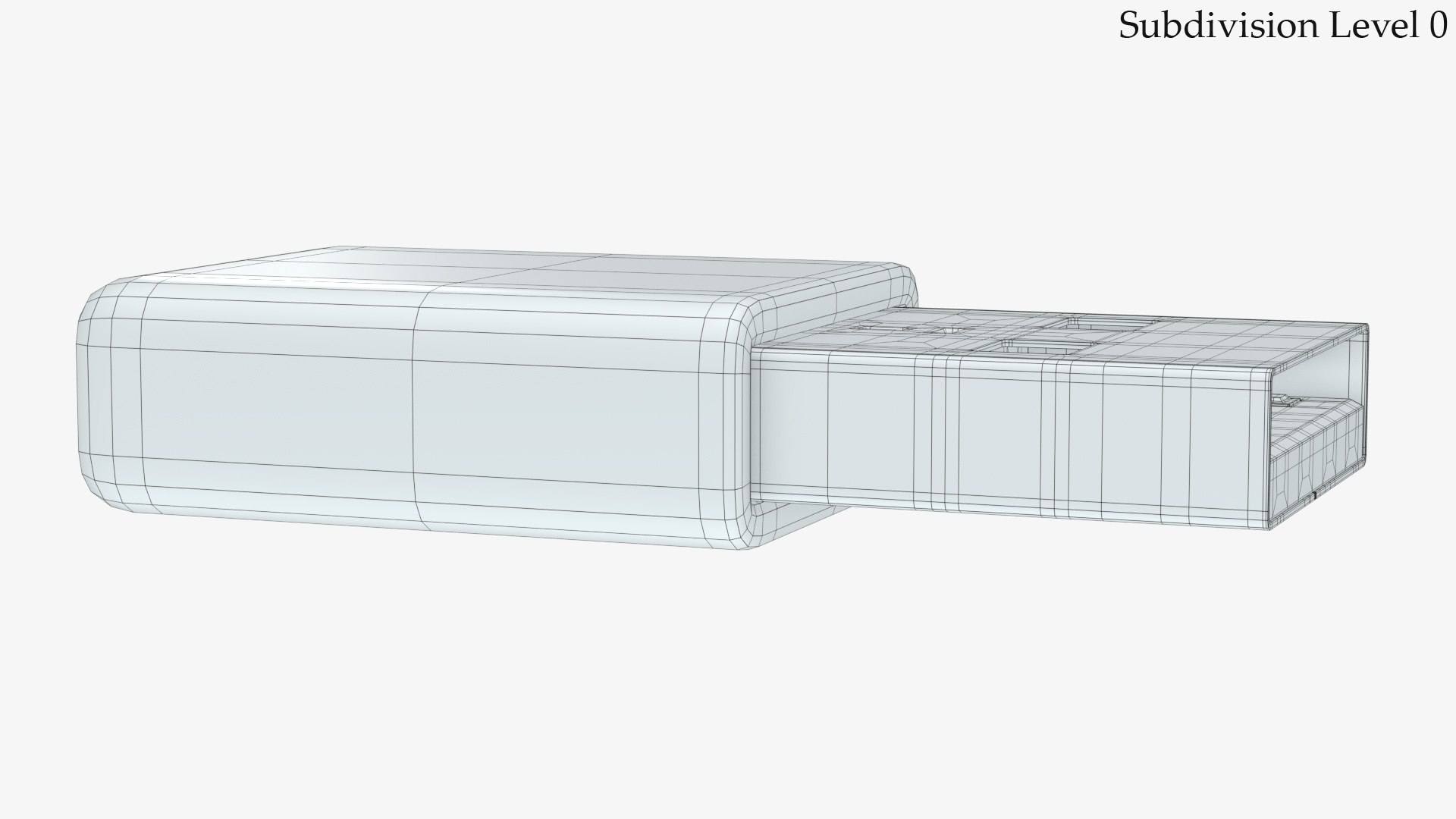 3D USB Type A Connector 1 model - TurboSquid 1870909
