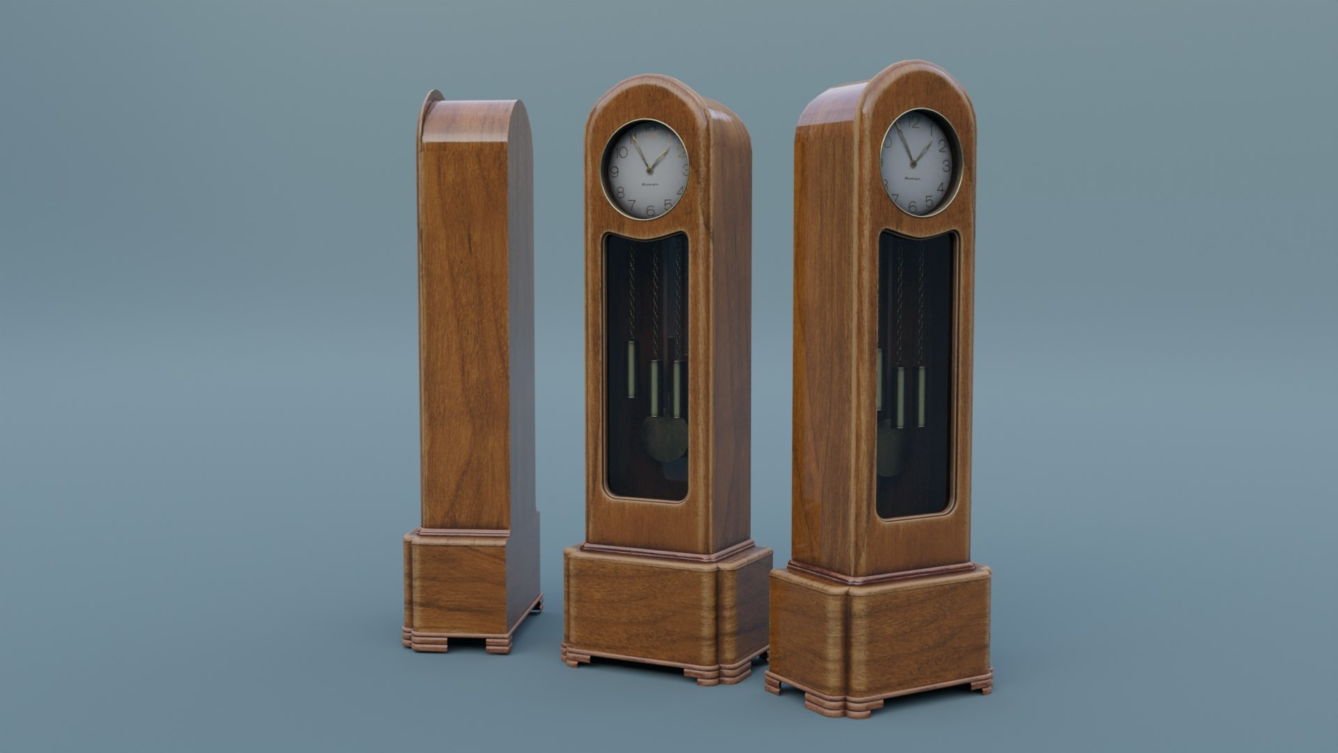 Clock 1 3D Model - TurboSquid 1986638