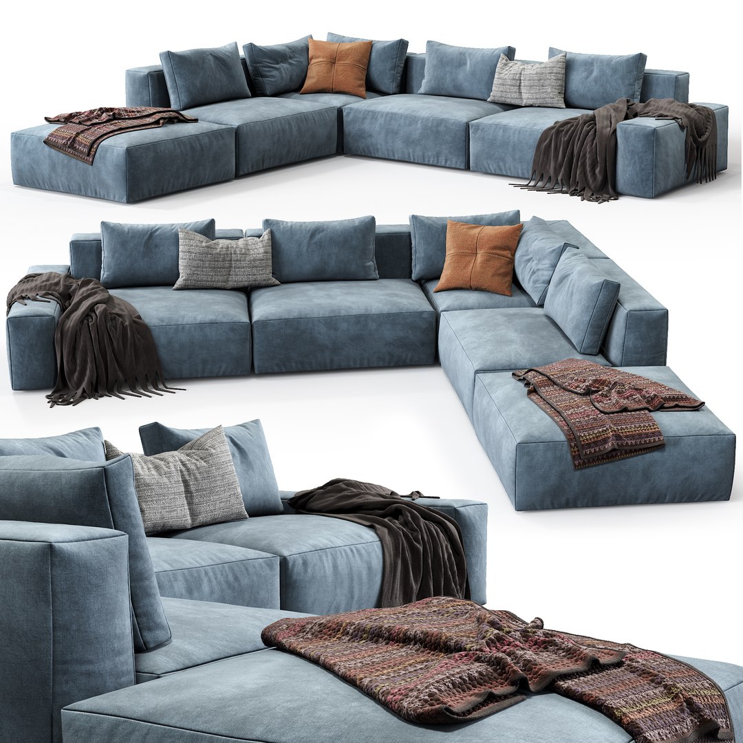 Jesse Sofa Daniel Composition 3D Model - TurboSquid 1625685