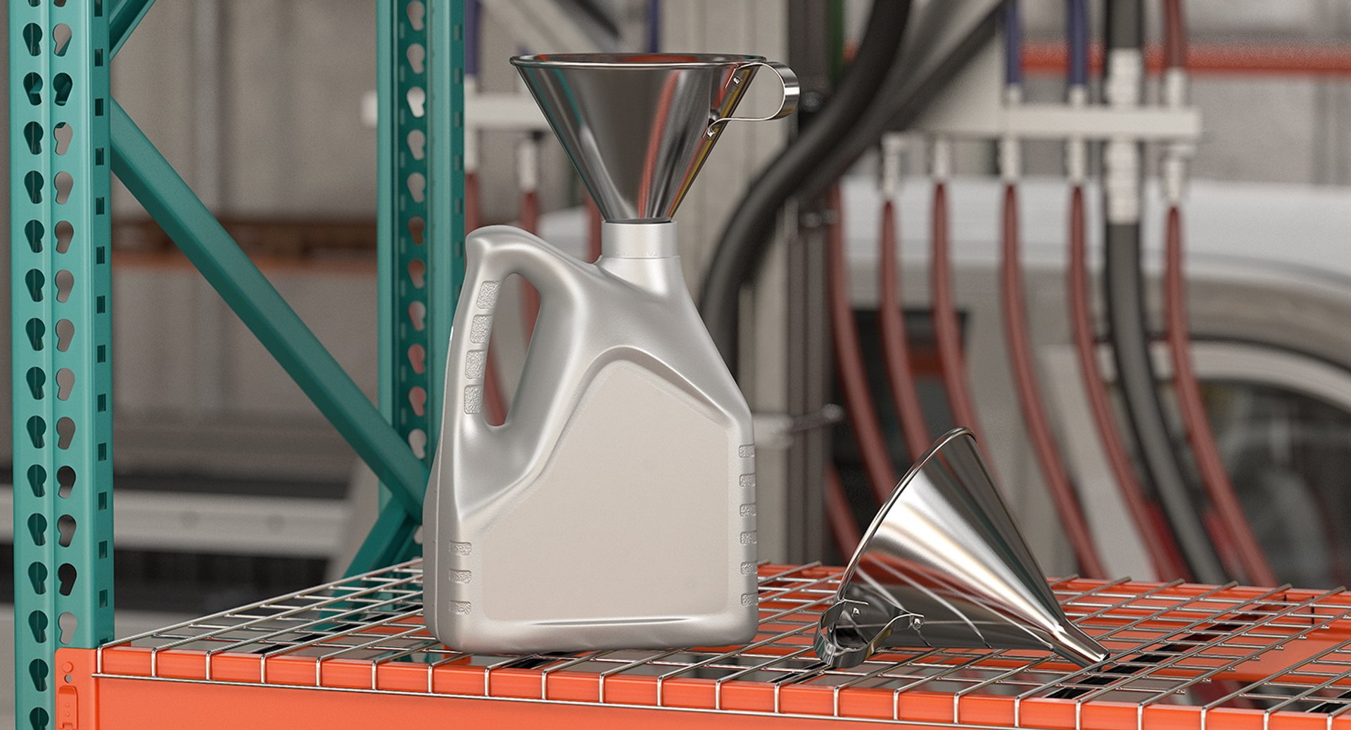 Metal Funnel 3D - TurboSquid 1362566