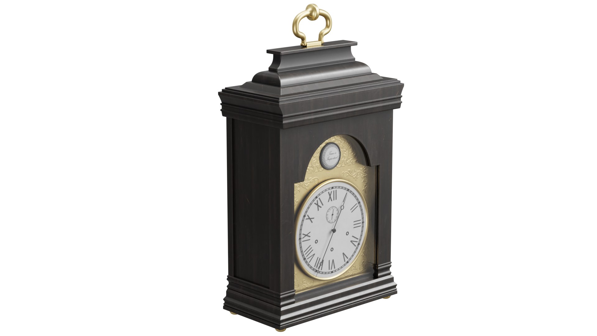 GrandfatherClock 02 D 3D - TurboSquid 2292376