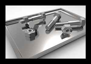SketchUp Bolts Models | TurboSquid