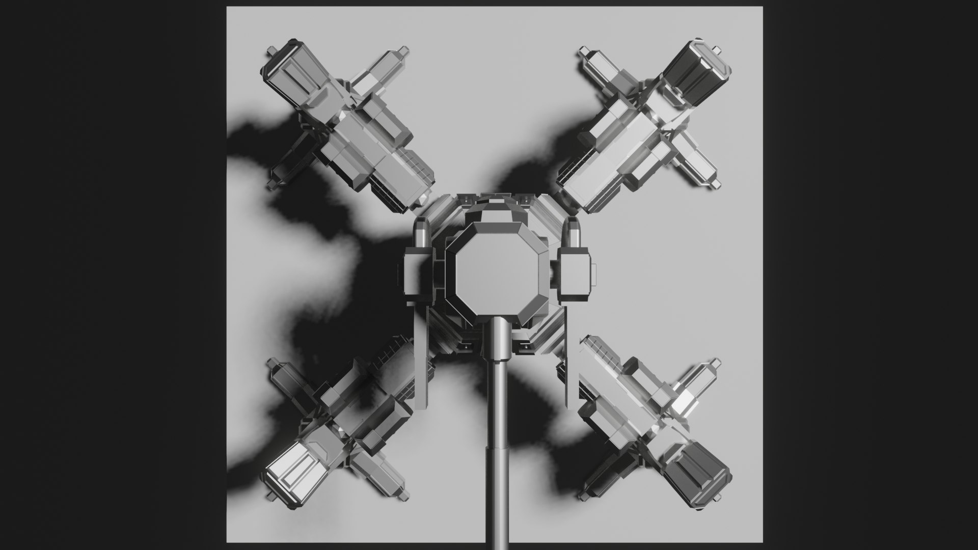 Sci Fi Turret 3D - TurboSquid 2106225