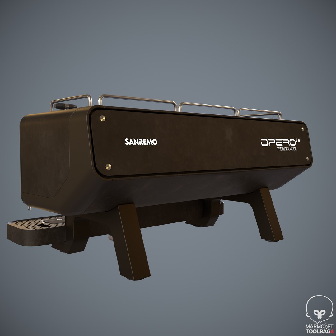 Espresso Coffee Sanremo 3D Model - TurboSquid 1671313