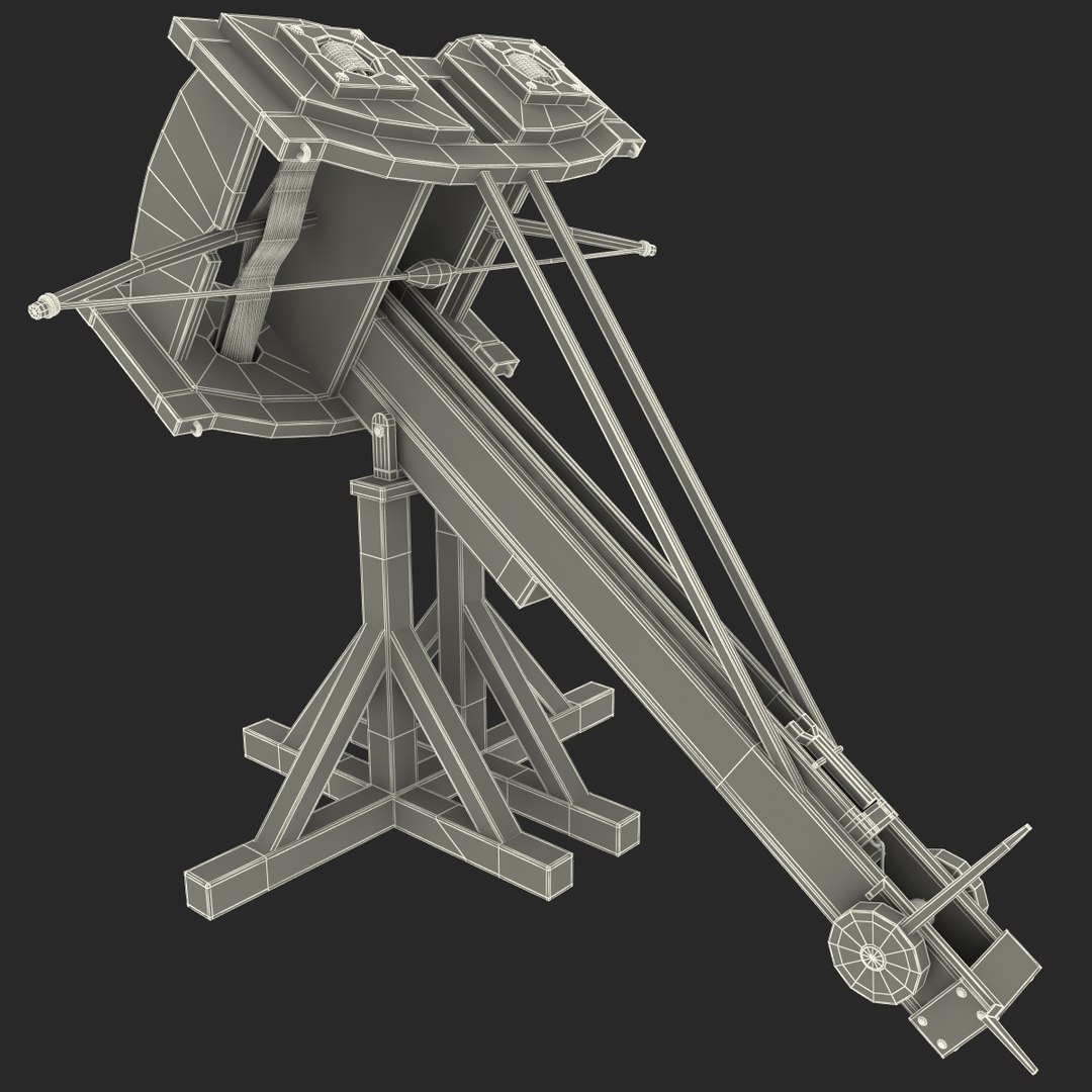 3d Roman Ballista