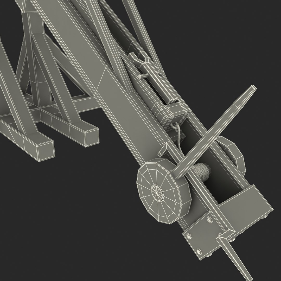 3d Roman Ballista
