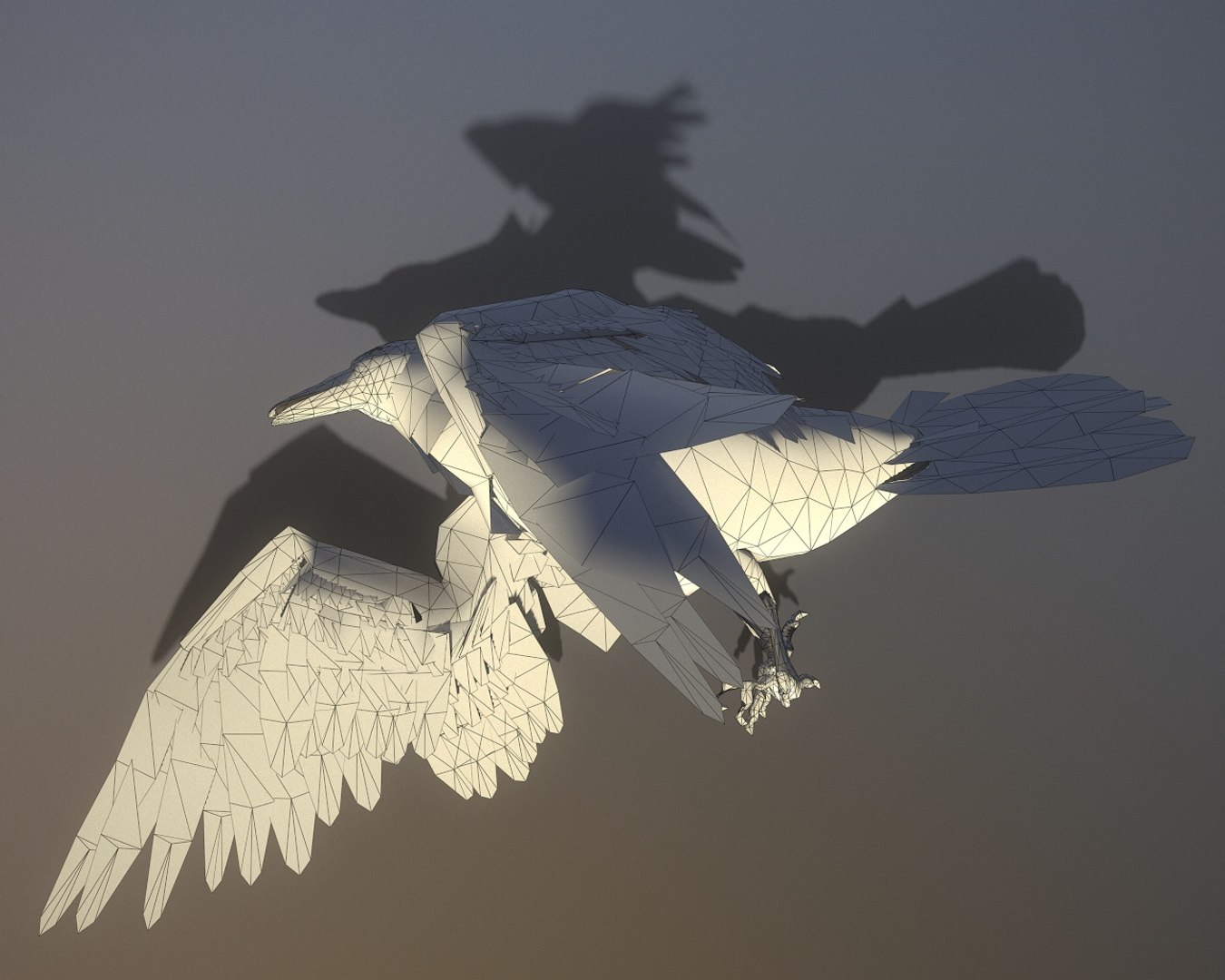 3D Wounded Raven Animation Pbr Low-poly 3D Model - TurboSquid 1719847
