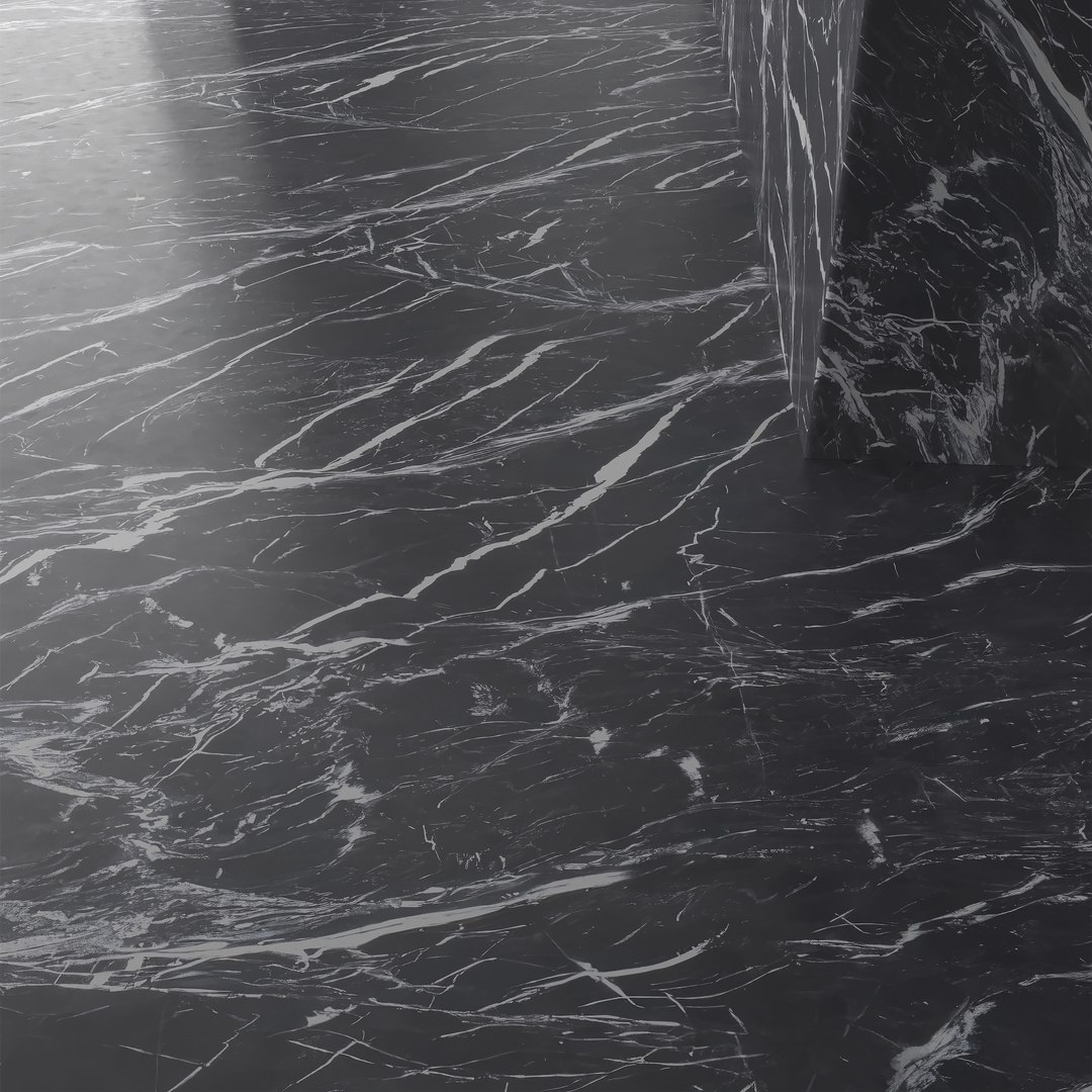 3D Marble 01 Black Moon Model - TurboSquid 2187354