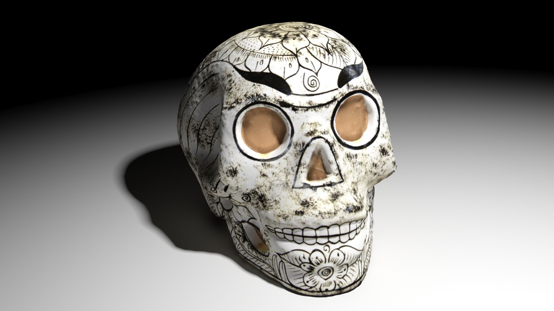 3D Mexican Skull - TurboSquid 1164305