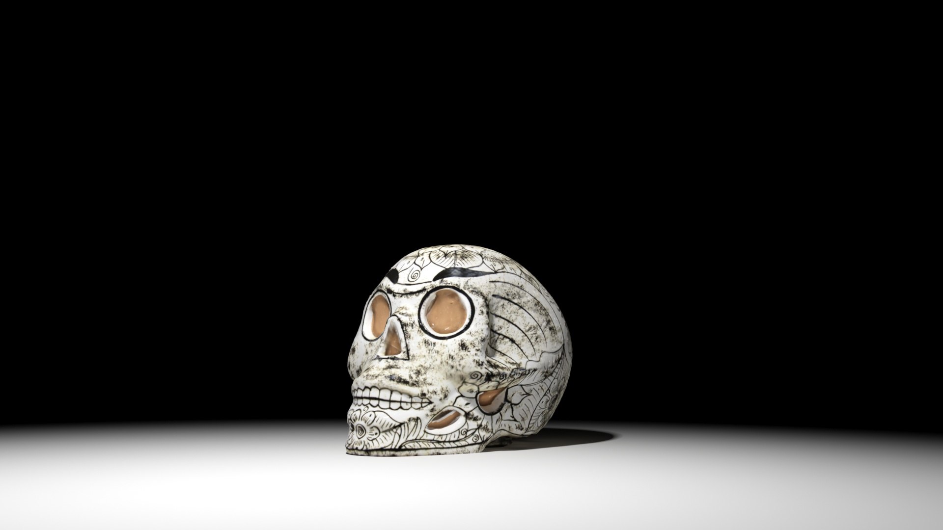 3D Mexican Skull - TurboSquid 1164305