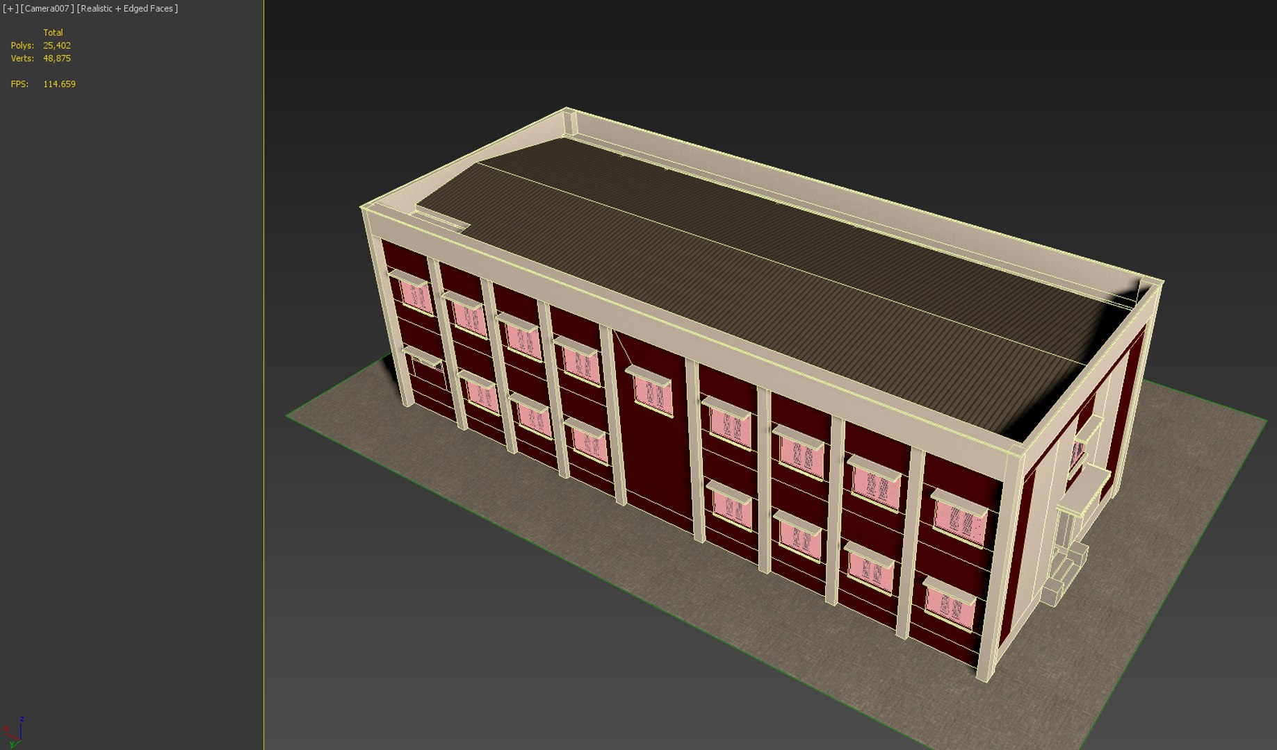 3D City Hall Municipal Building - TurboSquid 1598446