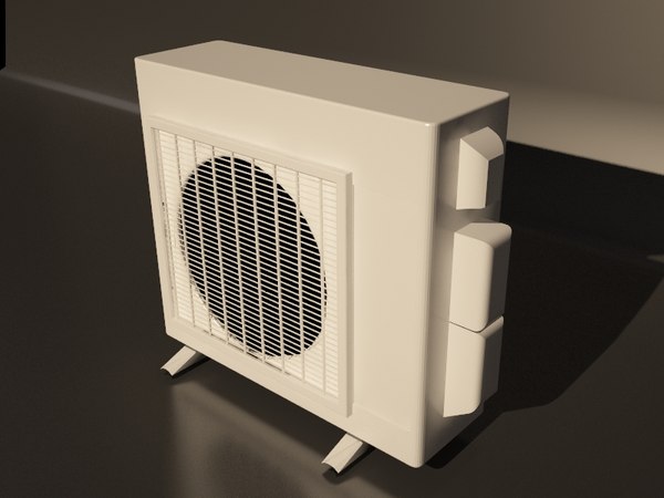 heat pump 3d model