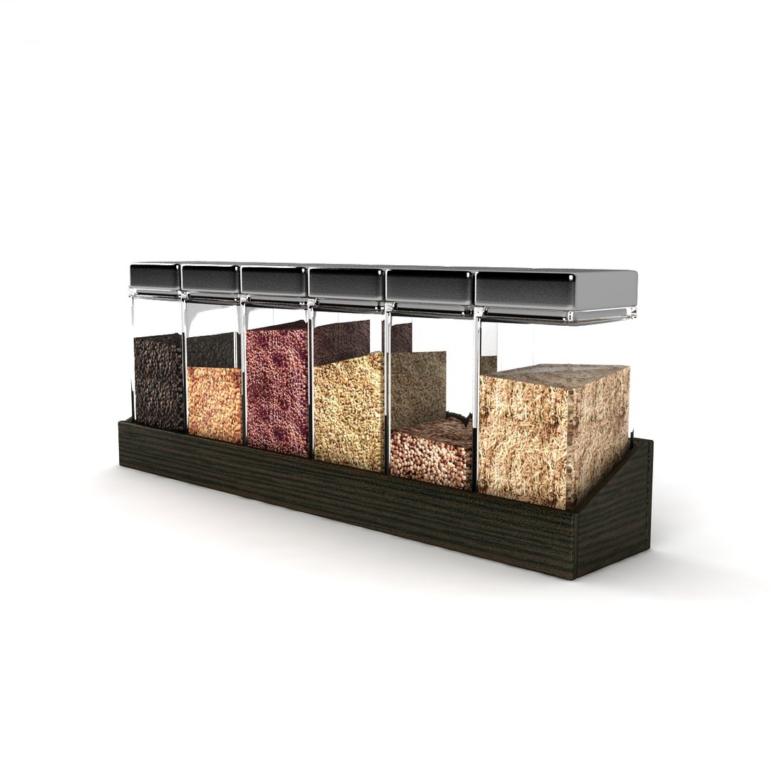 3d model spice rack