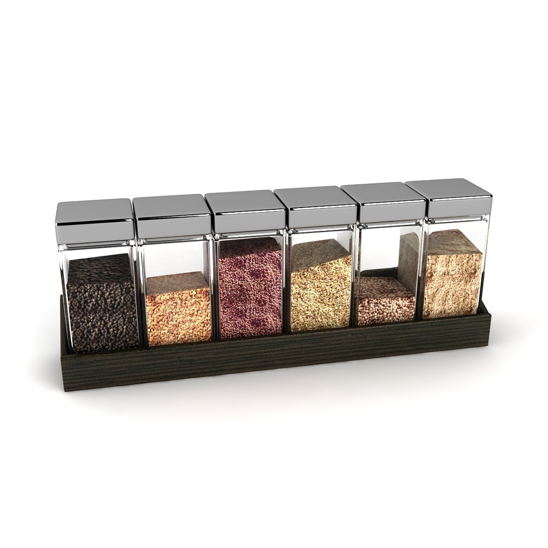 3d model spice rack