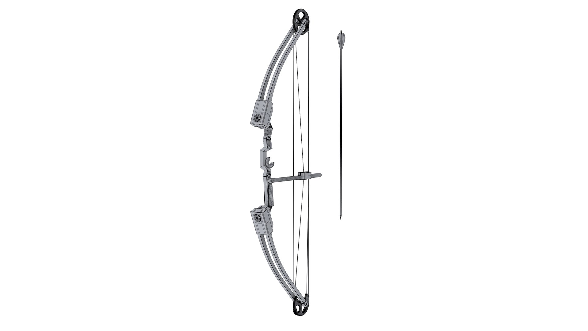 3D Compound Bow - TurboSquid 2321138