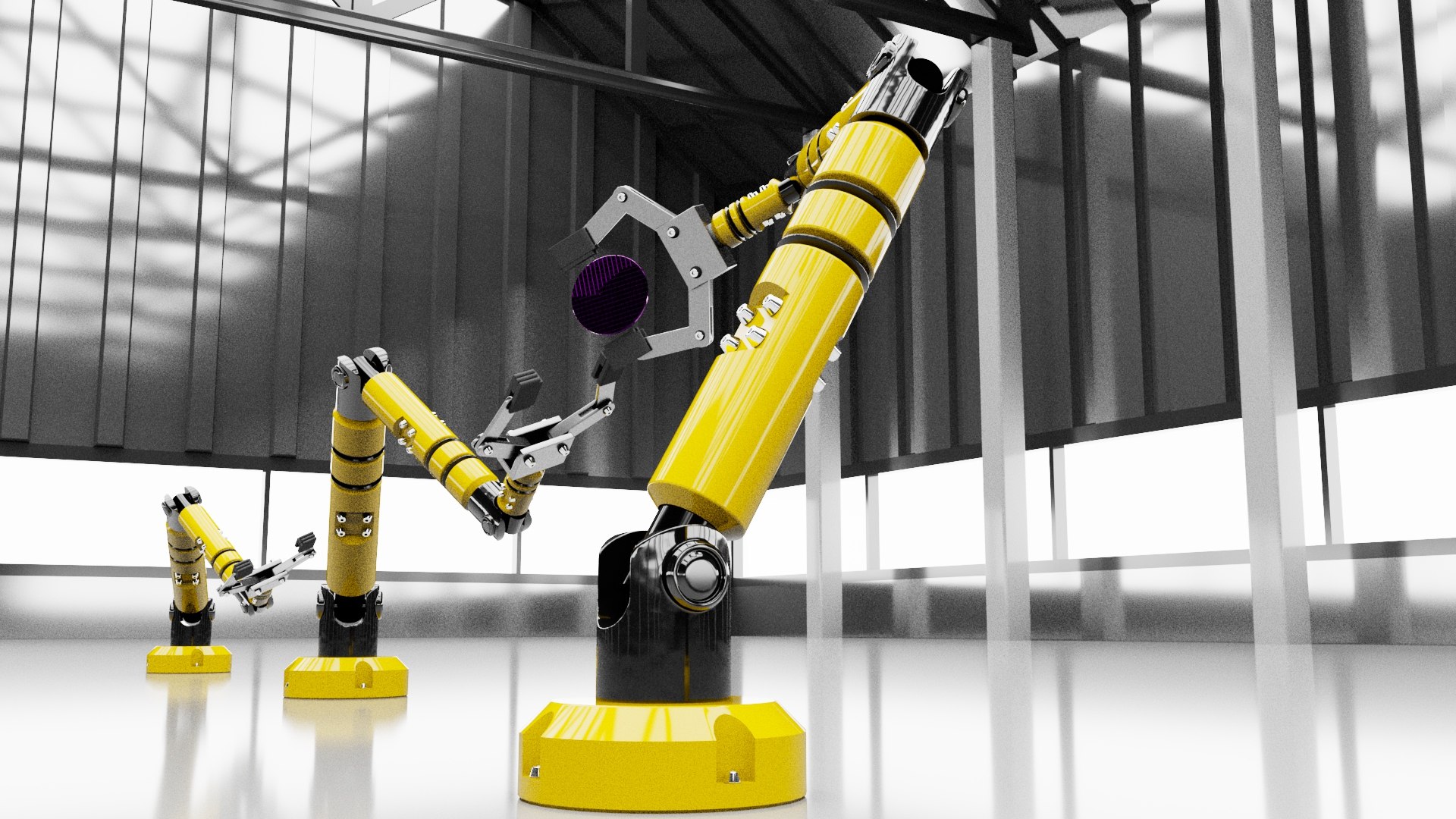 SCI-FI Robot Arm 3D Model - TurboSquid 1858768