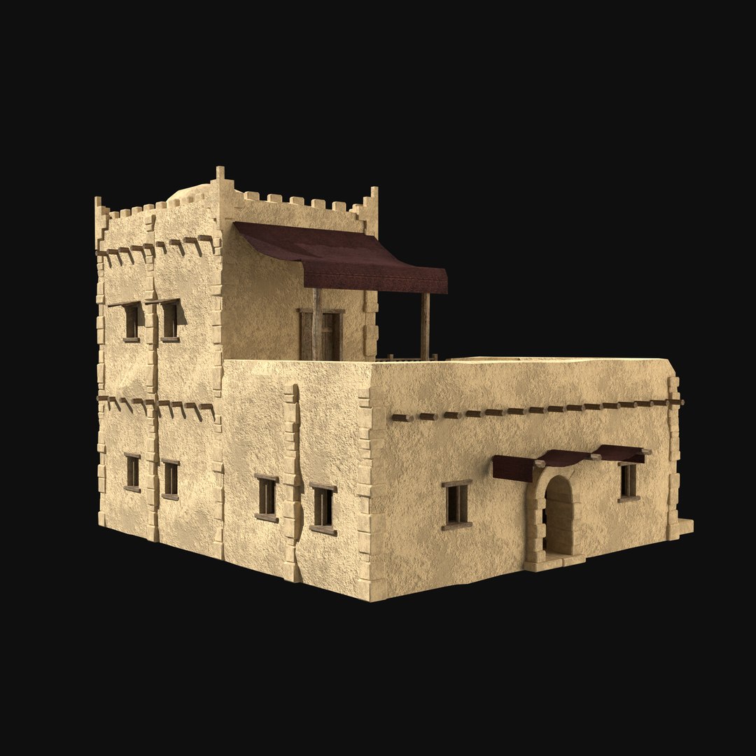 3D model DESERT ARAB ANCIENT EGYPT TURKEY SUMER BABYLON HOUSE ...