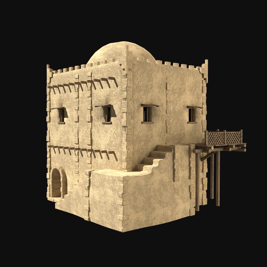 3D model DESERT ARAB ANCIENT EGYPT TURKEY SUMER BABYLON HOUSE ...