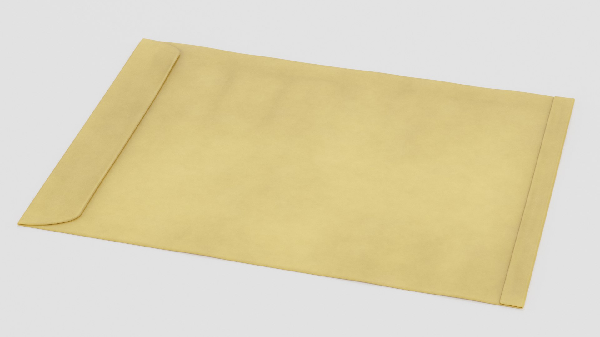 3D Envelope Paper Mail - TurboSquid 1692595