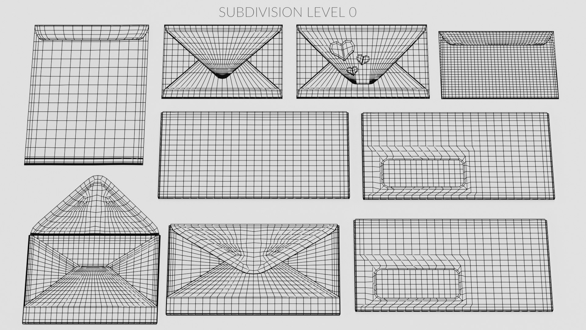 3D Envelope Paper Mail - TurboSquid 1692595
