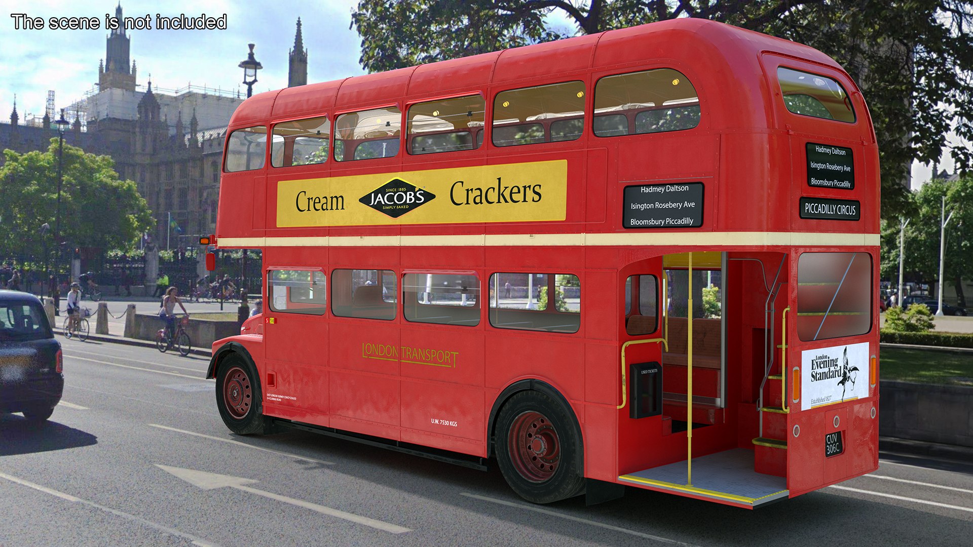 3D London Double Decker Bus Model - TurboSquid 2387252