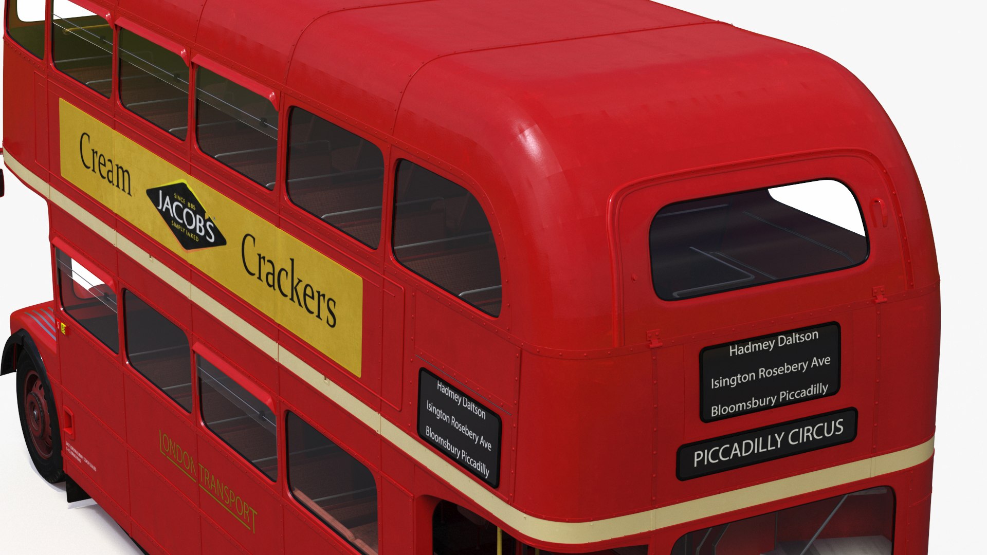 3D London Double Decker Bus Model - TurboSquid 2387252