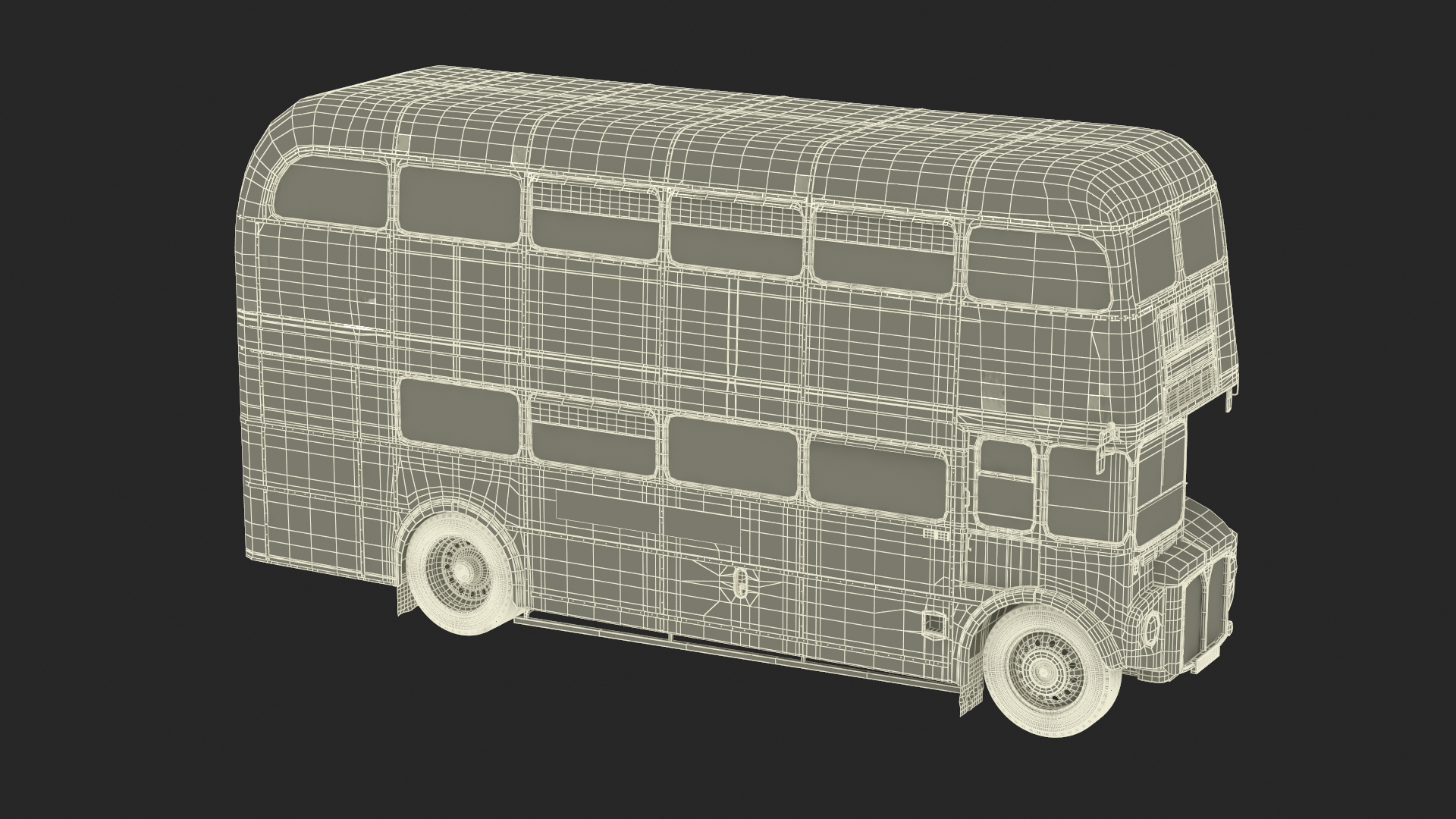 3D London Double Decker Bus Model - TurboSquid 2387252