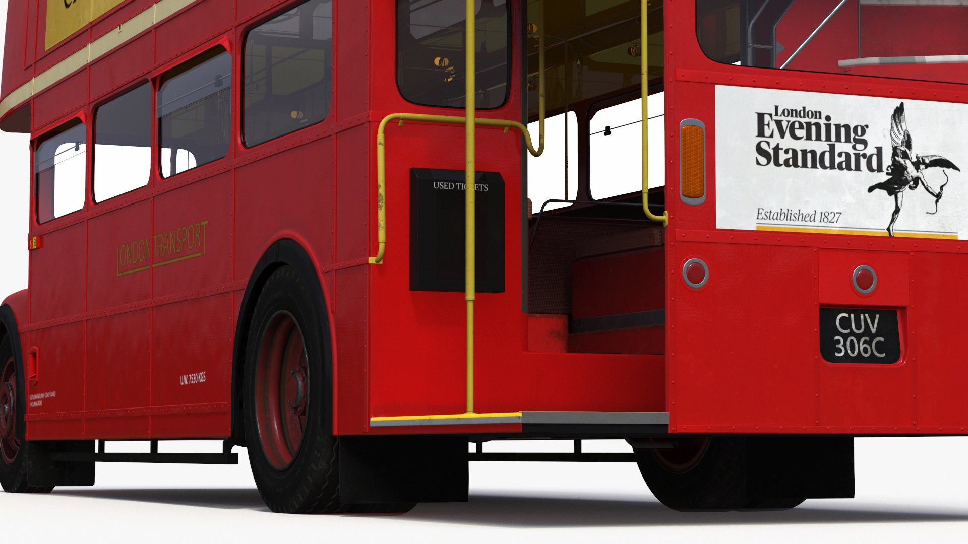 3D London Double Decker Bus Model - TurboSquid 2387252