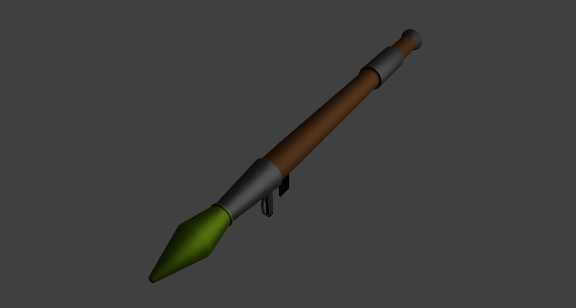 Rpg rocket 3D model - TurboSquid 1291813